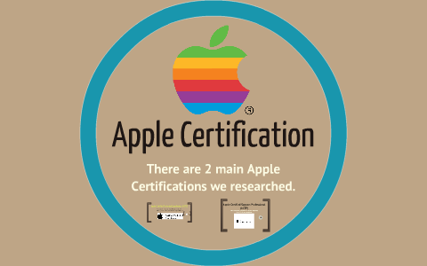 Apple Certifications by Nick Herrick on Prezi