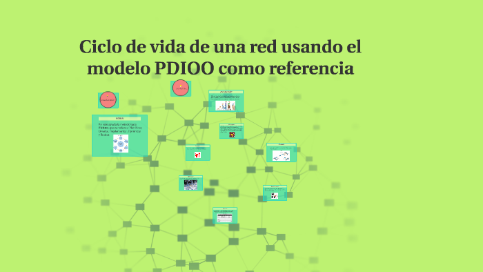 Ciclo de vida de una red usando el modelo PDIOO como referen by Javier ...