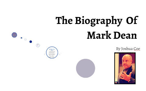 The Biography Of Mark Dean by Joshua Coe