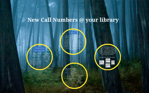 New Call Numbers @ your library by Jesse Lewis on Prezi