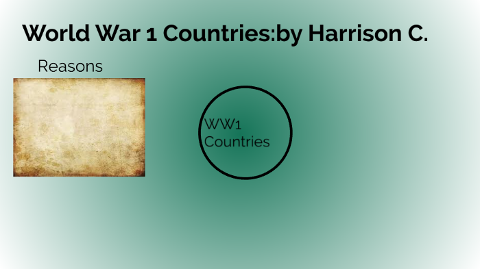 ww1 by Harrison Cardwell on Prezi