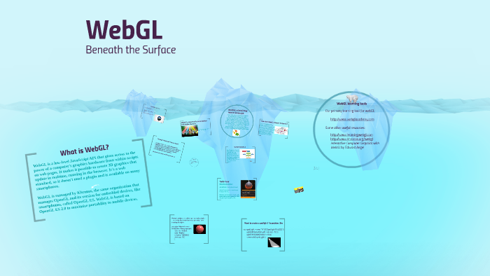 Beneath the surface: WebGL by Rory McEntee