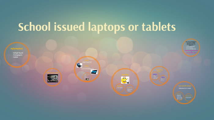School issued laptops or tablets by Alex H on Prezi
