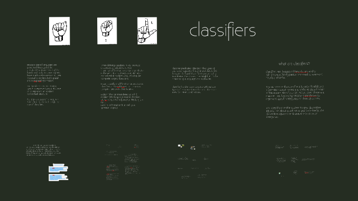 ASL Classifiers by Lisa Koch on Prezi