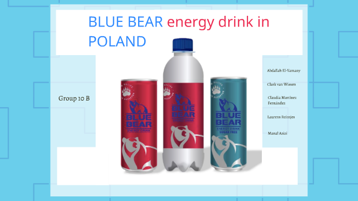 Blue Bear energy drink in Poland by Claudia Martínez on Prezi