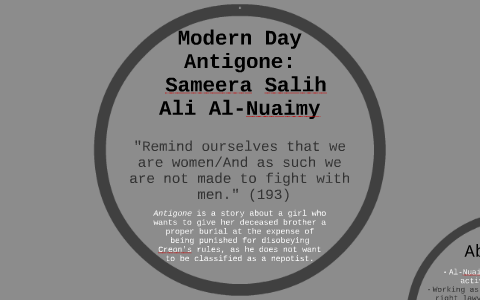 Modern Day Antigone: by lea langer on Prezi