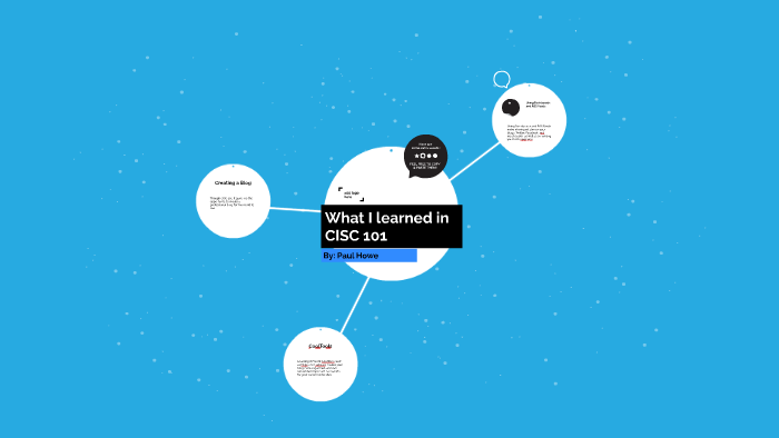What I learned in CISC 101 by Russell Howe on Prezi