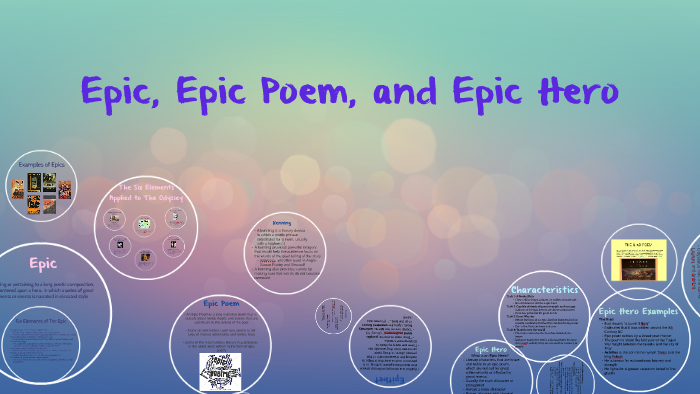 Epic/Epic Poem/Epic Hero by Brooke Wagner on Prezi
