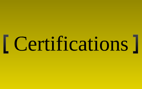 Networking Operating System Certifications by Farid Lezama on Prezi