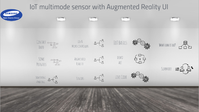 IoT multimode sensor platform with an Augmented Reality UI by Nicholas Herriot on Prezi