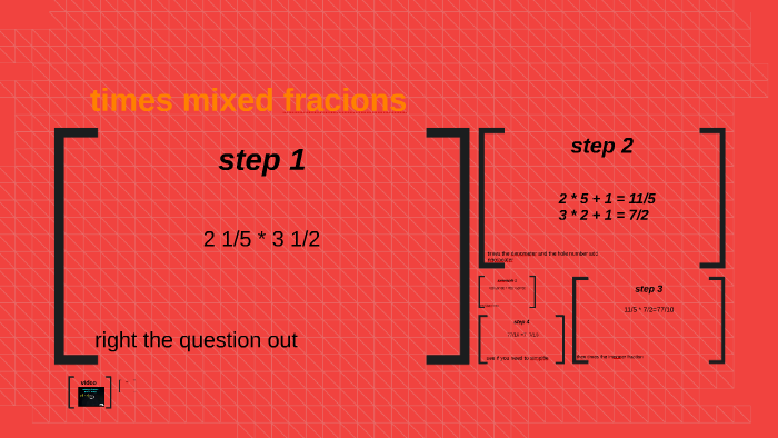 times mixed numbers by robert conry on Prezi