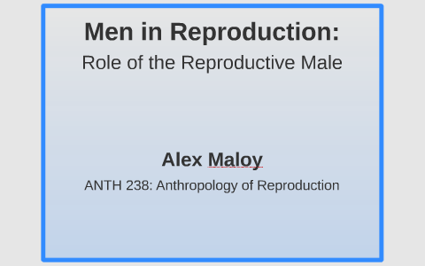 Men in Reproduction: Role & Responsibility of the Reproductive Male by ...