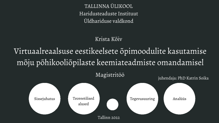 Magistritöö by Krista Kõiv on Prezi