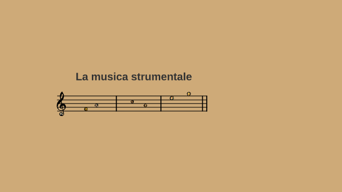 La musica strumentale by Carmelo Miccichè on Prezi