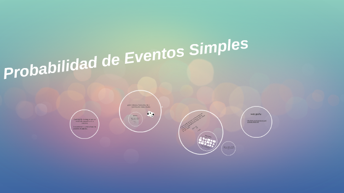 Probabilidad Eventos Simples by magaly lasso on Prezi