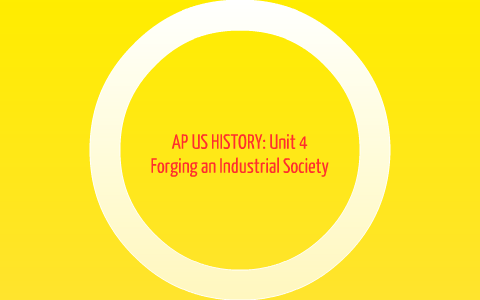 AP US HISTORY: Unit 4-Forging An Industrial Society by Jack ...