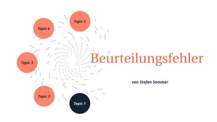 Beurteilungsfehler by Stefan Sommer on Prezi