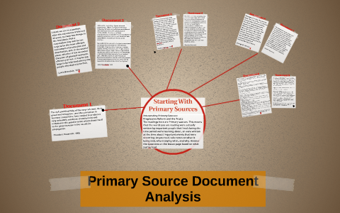 Primary Source Document Analysis by Brittany Scritchfield on Prezi