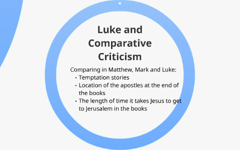 Comparing the Temptation Stories of Luke and Matthew by Jacob Isola on ...