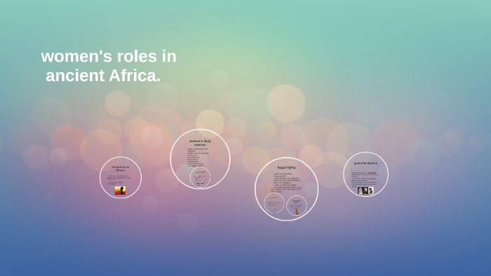 Women's Roles in ancient african tribes. by carolina guardado on Prezi