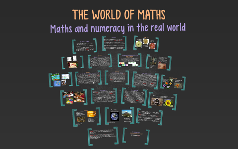 The World of Maths: Maths and Numeracy in the real world by Jasmine ...