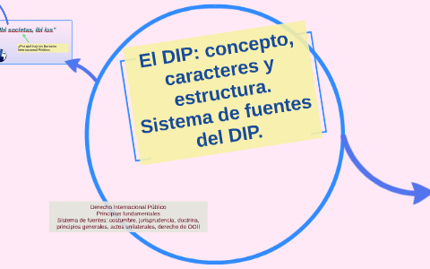 El DIP: concepto, caracteres y estructura. by Marta Vadillo on Prezi