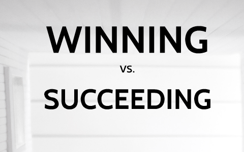 The Difference Between Winning and Succeeding by Ismael Kaba on Prezi