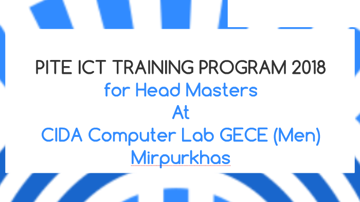 PITE ICT Training Program 2018 by BS h on Prezi