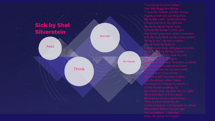 Sick by Shel Silverstein by Keirsten Mellen on Prezi