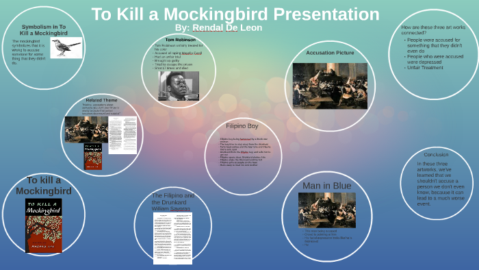 To Kill a Mockingbird Presentation by Rendal De Leon on Prezi