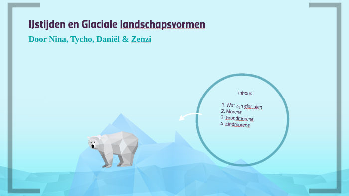 IJstijden en Glaciale landschapsvormen by Zenzi Matthaei on Prezi