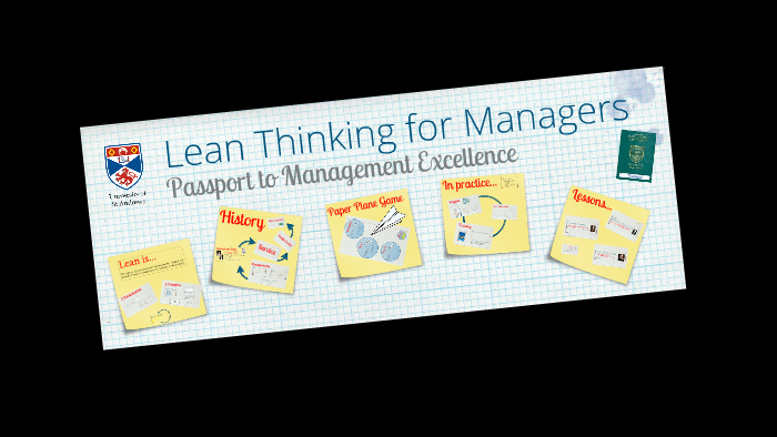 Lean Thinking for Managers by Lean Team on Prezi