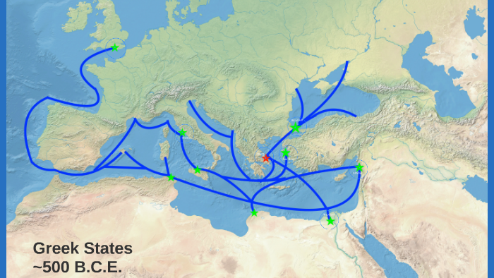 Trade Routes of Greek States by on Prezi