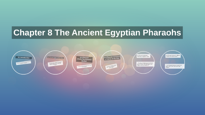 Chapter 8 The Ancient Egyptian Pharaohs by Isabella Hernandez on Prezi