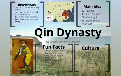 Qin Dynasty - Colton and Matthew by Matt Pak on Prezi
