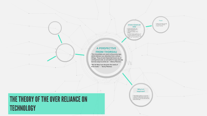 THE THEORY ON THE OVER RELIANCE OF TECHNOLOGY by Tyler Ferguson on Prezi