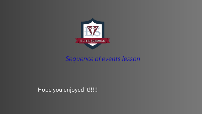 Sequence of events by Feras Ibrahim on Prezi
