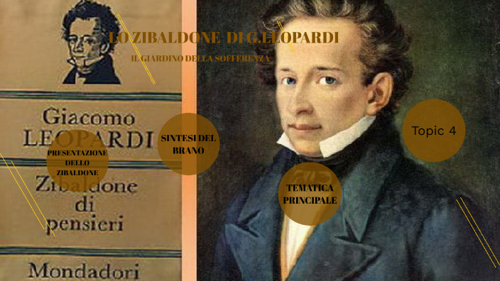 lo Zibaldone di Giacomo Leopardi by Alessio Pasqua on Prezi