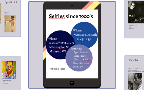 Selfies since 1900's by Johnson Vang on Prezi