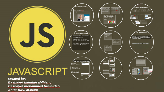 Java Script by bashaier hamdan on Prezi