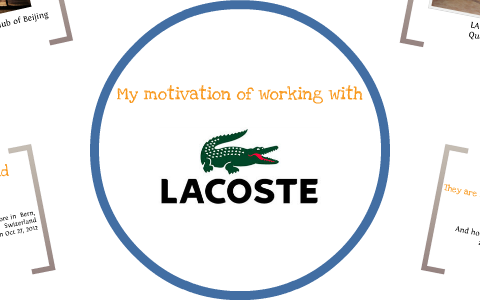 Motivation Letter for LACOSTE by Li DONG on Prezi