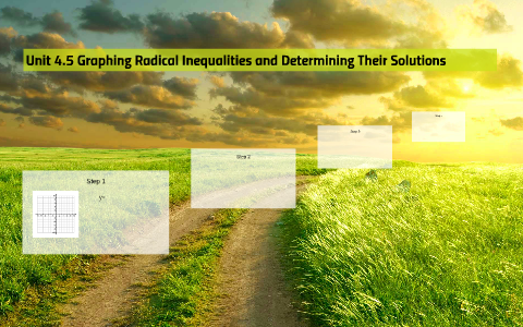 Unit 4.5 Graphing Radical Inequalities by Vanessa Garcia on Prezi