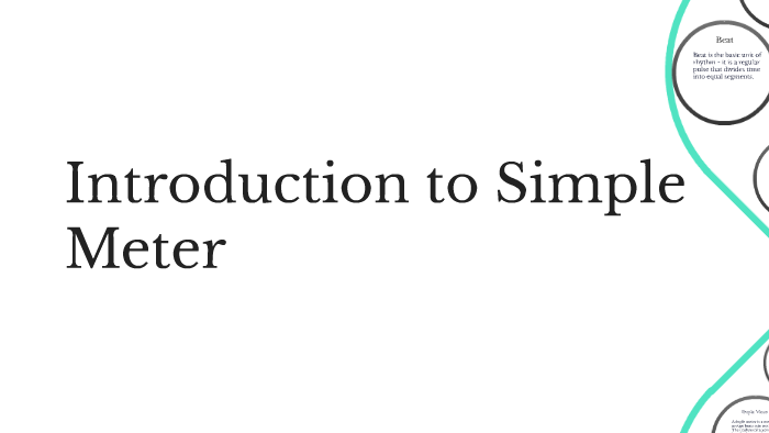 Introduction to Simple Meter by Russell Gartner on Prezi