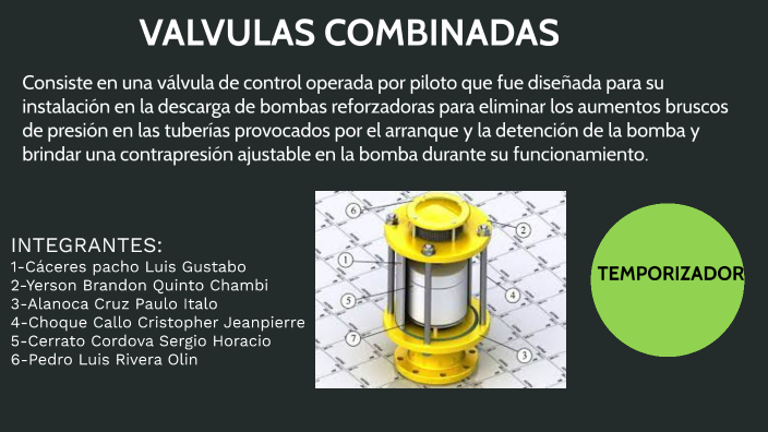 Válvulas combinadas by Pedro luis Rivera olin on Prezi