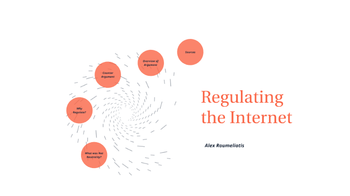 Regulating the Internet by Alex Roumeliotis on Prezi