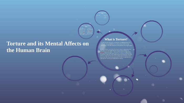Torture and its Mental Affects on the Human Brain by Nickie Pauer on Prezi