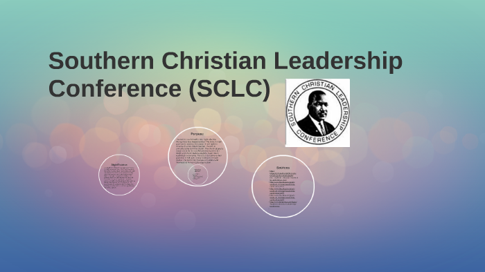 Southern Christian Leadership Conference (SCLC) by Trent White on Prezi