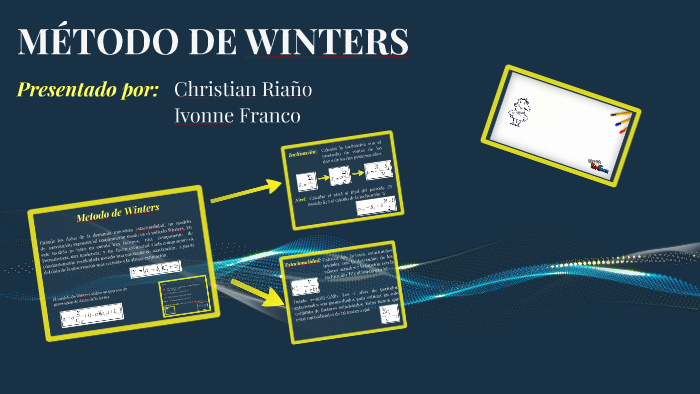 MÉTODO DE WINTERS by Christian Vega on Prezi