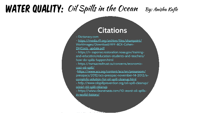 Oil Spills in the Ocean by Anisha Kafle on Prezi