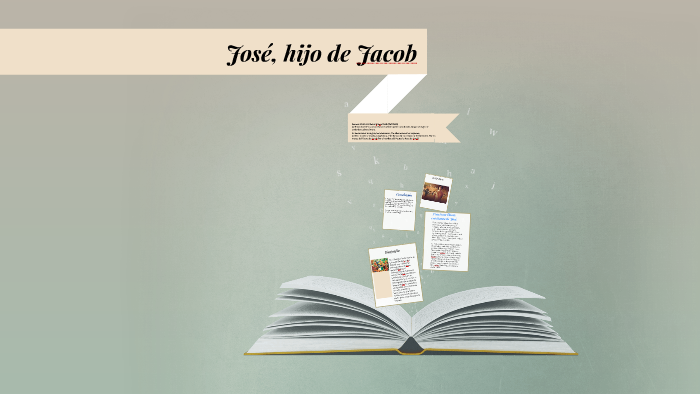 Jose, hijo de Jacob by Edith Concepcion Bogado Benitez on Prezi